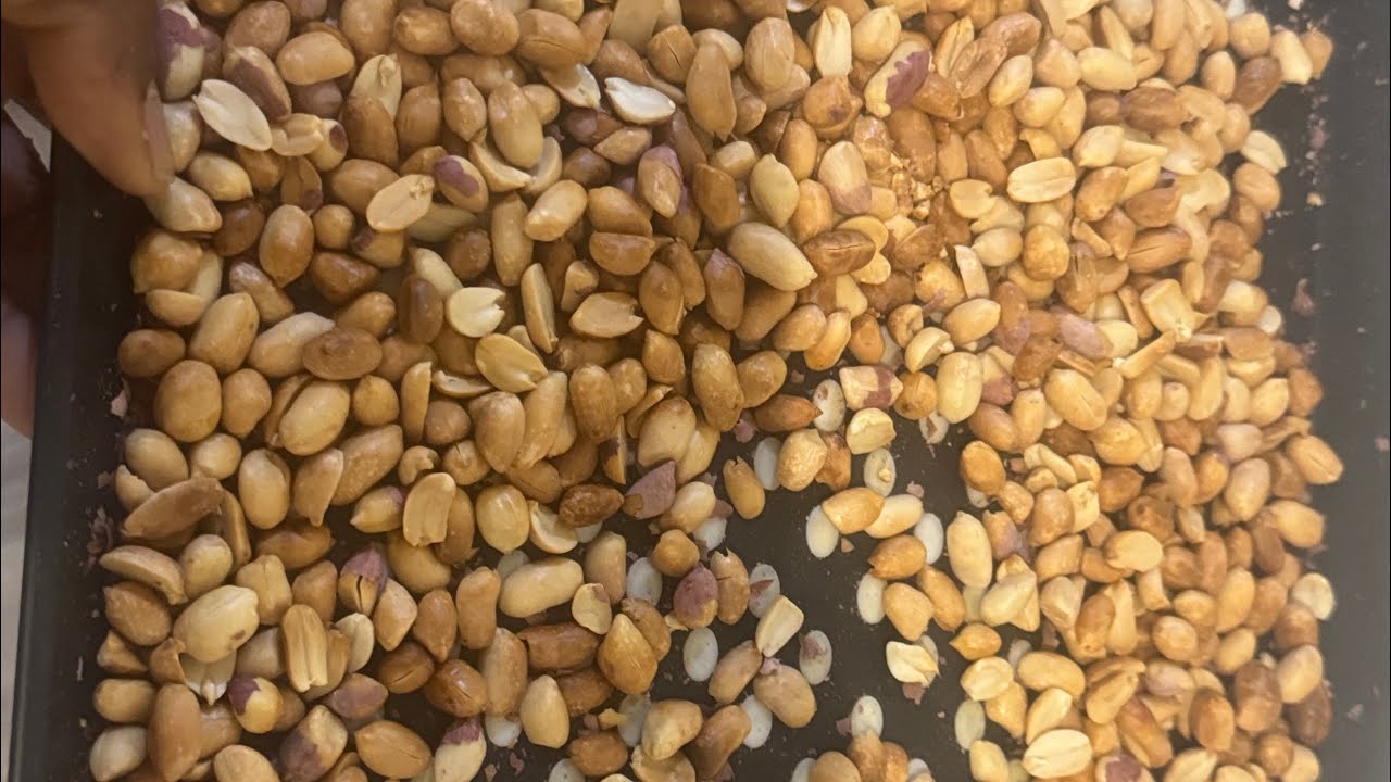 How to make easy homemade roasted groundnut/Peanut in 15 minutes with ...