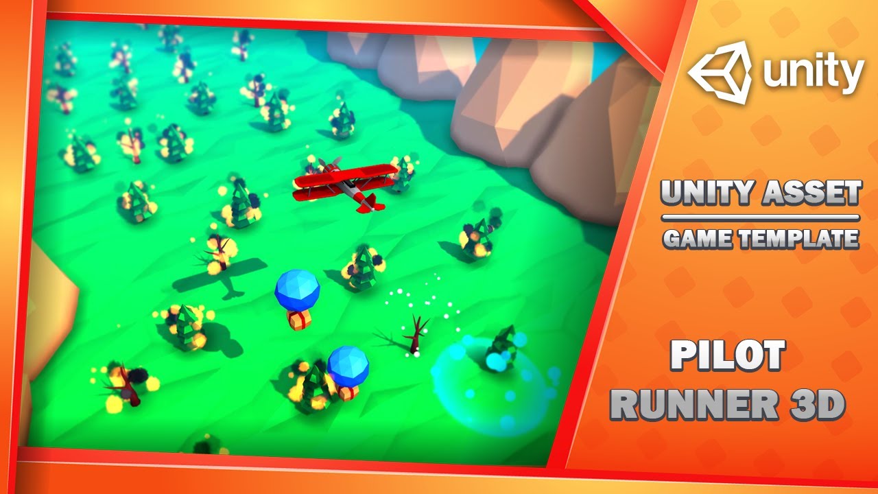 🎮 Pilot Runner 3D – Ready-to-Use Game Template for Unity! - YouTube