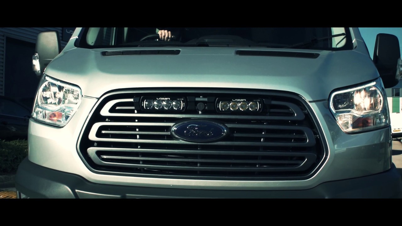 LAZER LAMPS | Ford Transit Grille Kit - YouTube