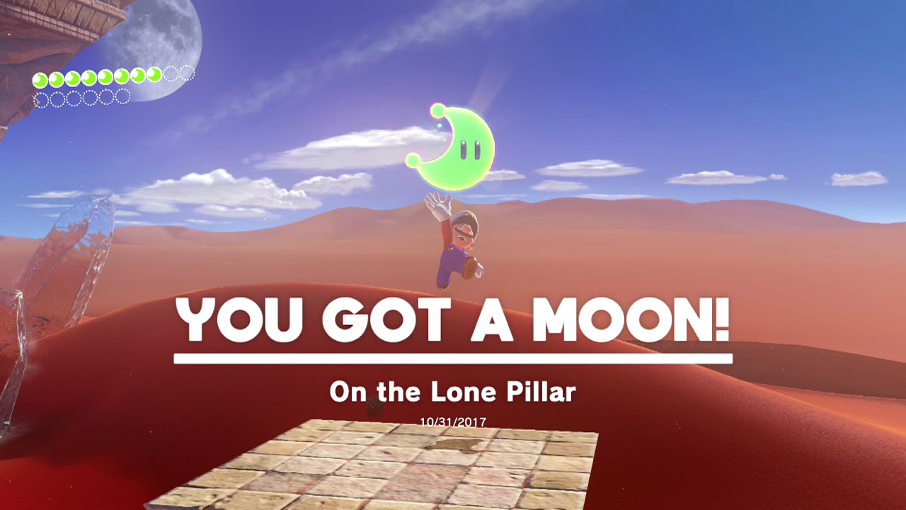 Super Mario Odyssey We play Sand Kingdom and reach the Inverted Pyramid ...