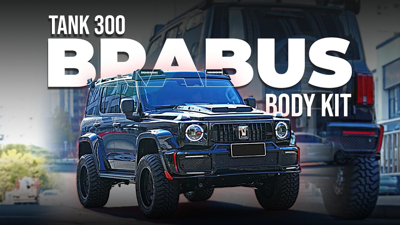 BRABUS Body Kit GWM TANK 300! jadi yang pertama pakai Body Kit Brabus ...