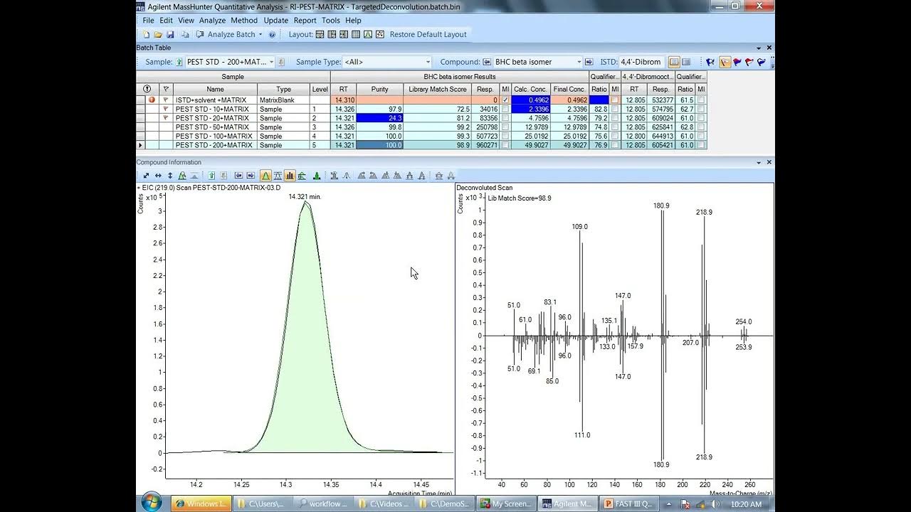 Quant - Targeted Deconvolution Demo - Advanced - YouTube