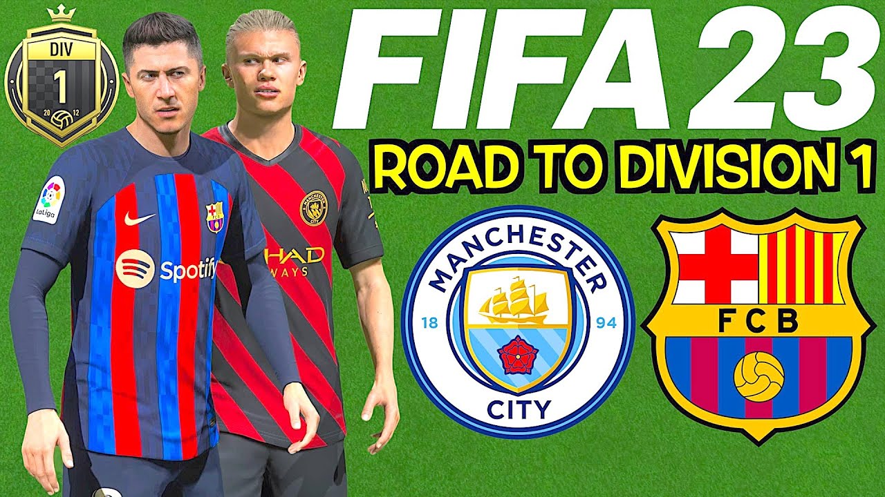 FIFA 23 Online Seasons #31 - Road To Division 1 - Man City vs Barcelona ...