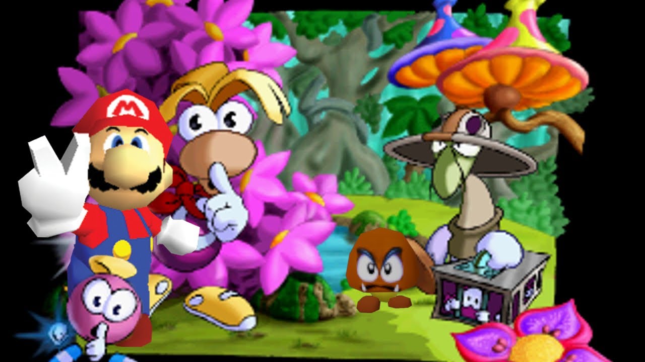 Super Mario 64 X Rayman Dream Forest - YouTube
