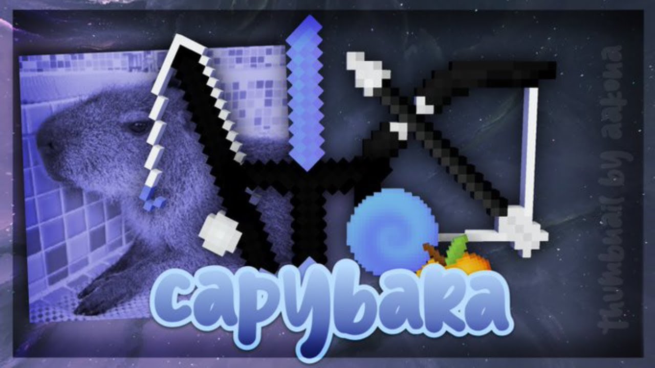capybara 32x pack release - YouTube