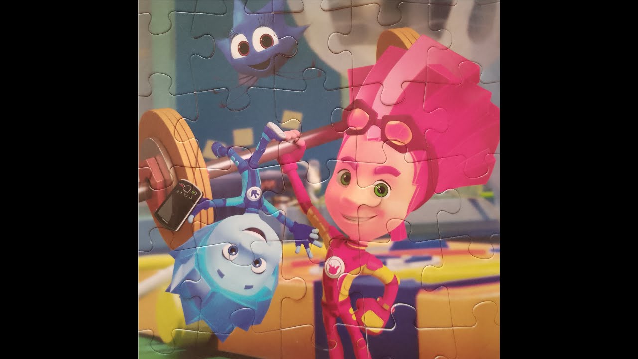 The Fixies. Fire and Nolik. Puzzles for children. - YouTube