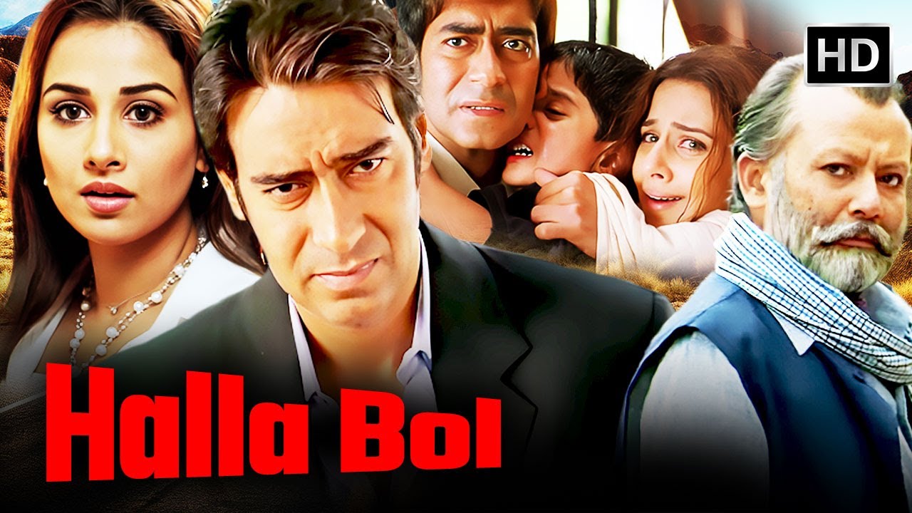 💥 Raise Your Voice Against Corruption! Halla Bol Full Movie | Ajay ...