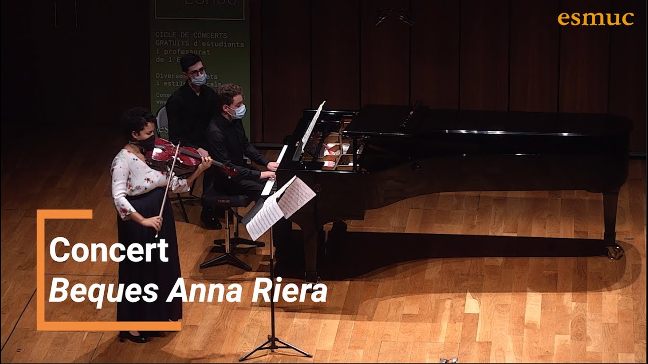 Beques Anna Riera | Dimarts Toca ESMUC 2020 - YouTube