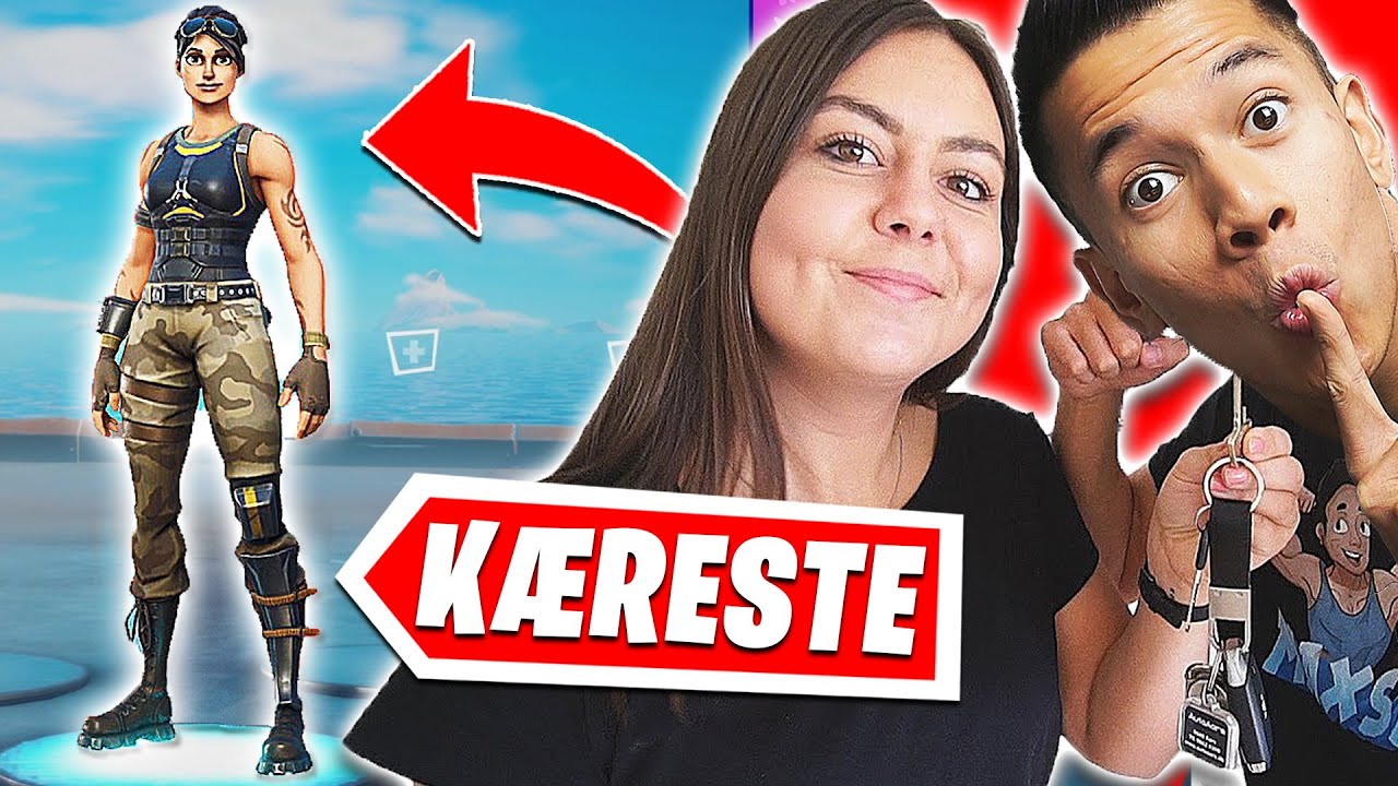 MIN KÆRESTE MÅ IKKE SE DEN HER FORTNITE VIDEO.. - YouTube
