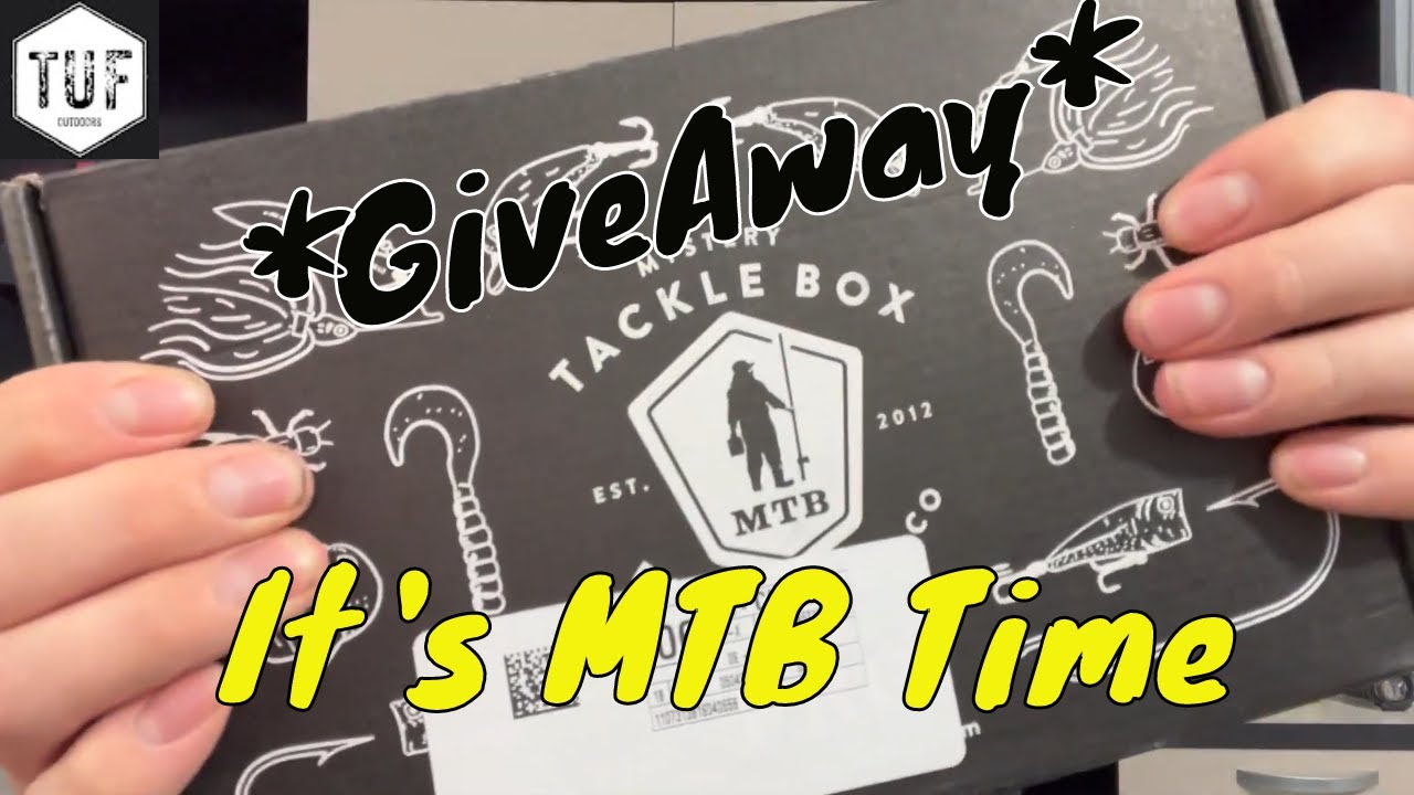 Mystery Tackle Box Unboxing May 2022 (MTB Giveaway) - YouTube