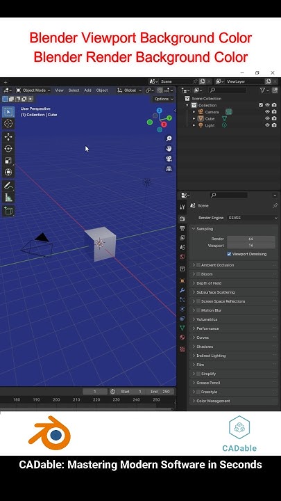 Blender Viewport Background Color - Blender Render Background Color #blenderbackgroundcolor # ...
