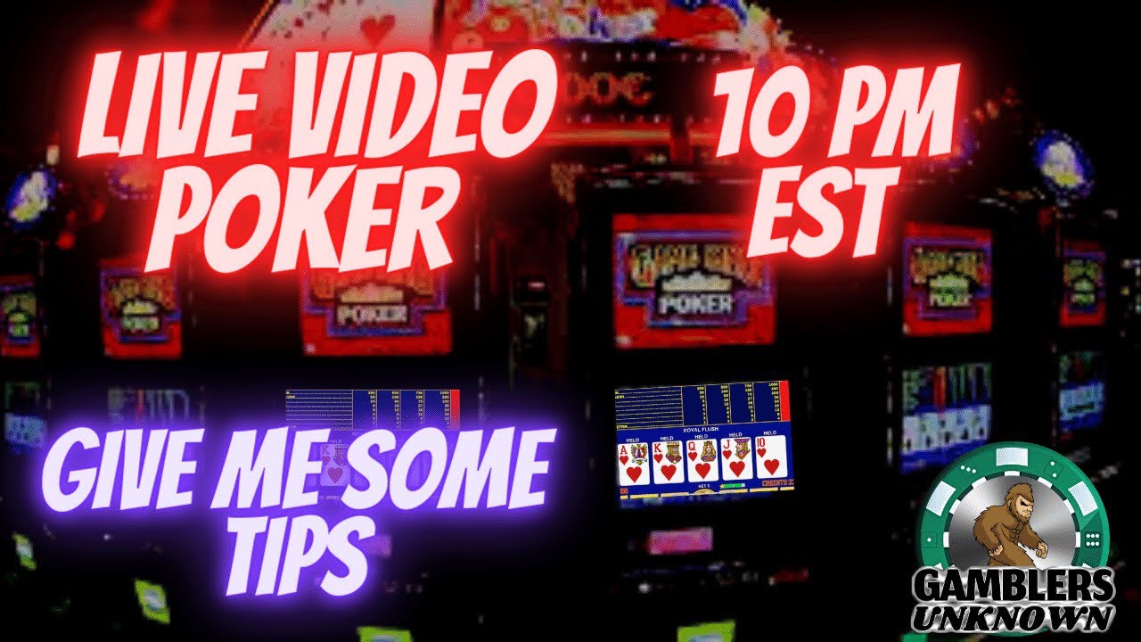 Teach Me Video Poker Live - YouTube