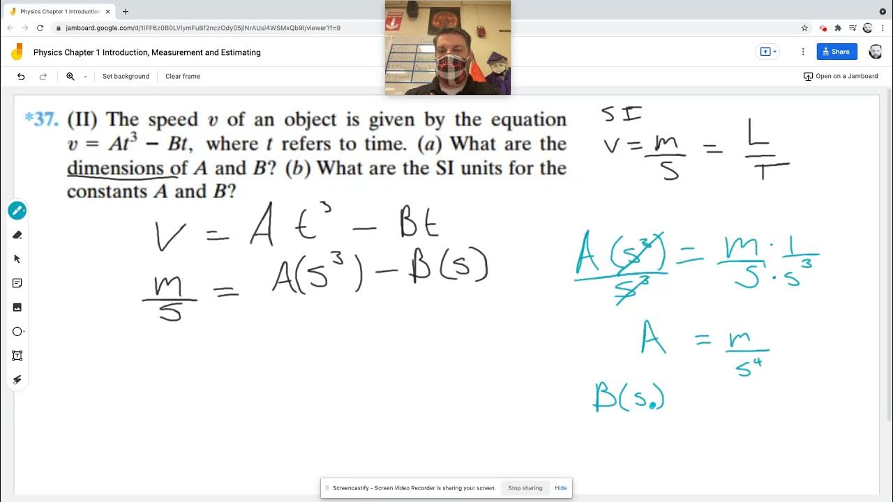 AP Physics - Introduction, Measurement and Estimating - Problem 37 ...