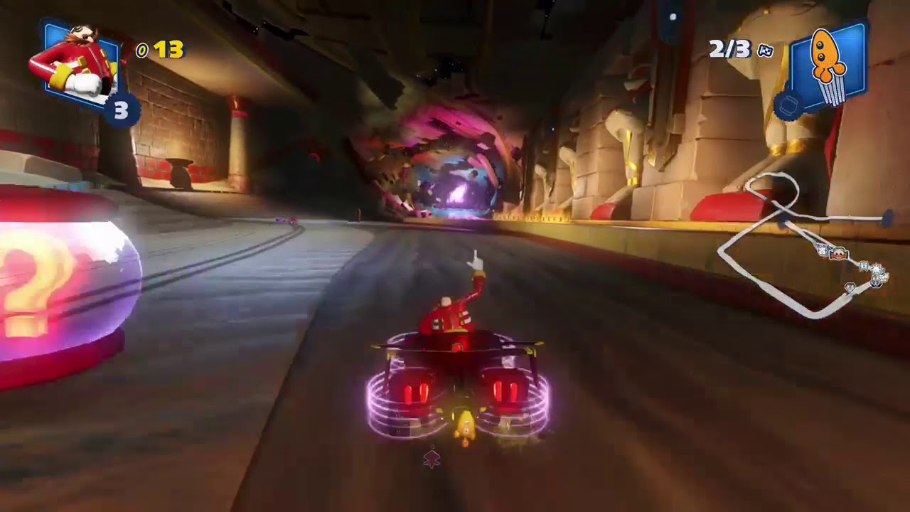 Team Sonic Racing | Boo's House (solo race) - YouTube