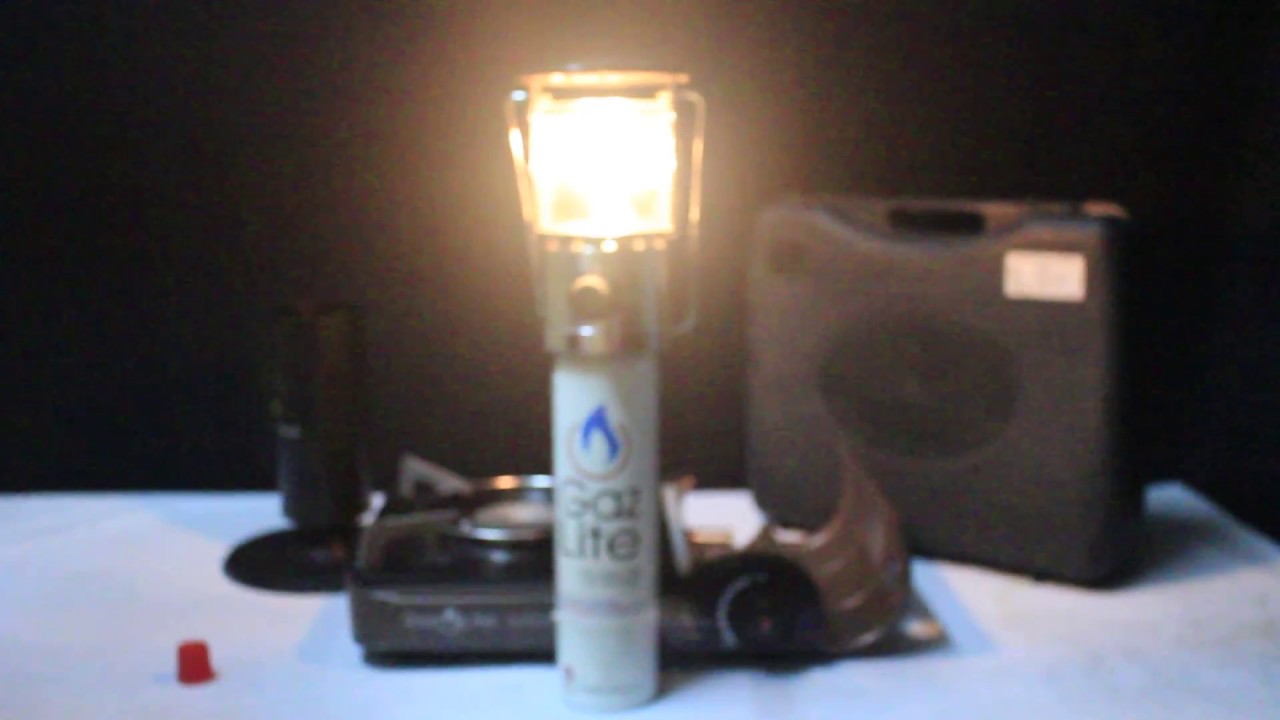 Gaslite 330 grams LPG Refillable Canister - YouTube