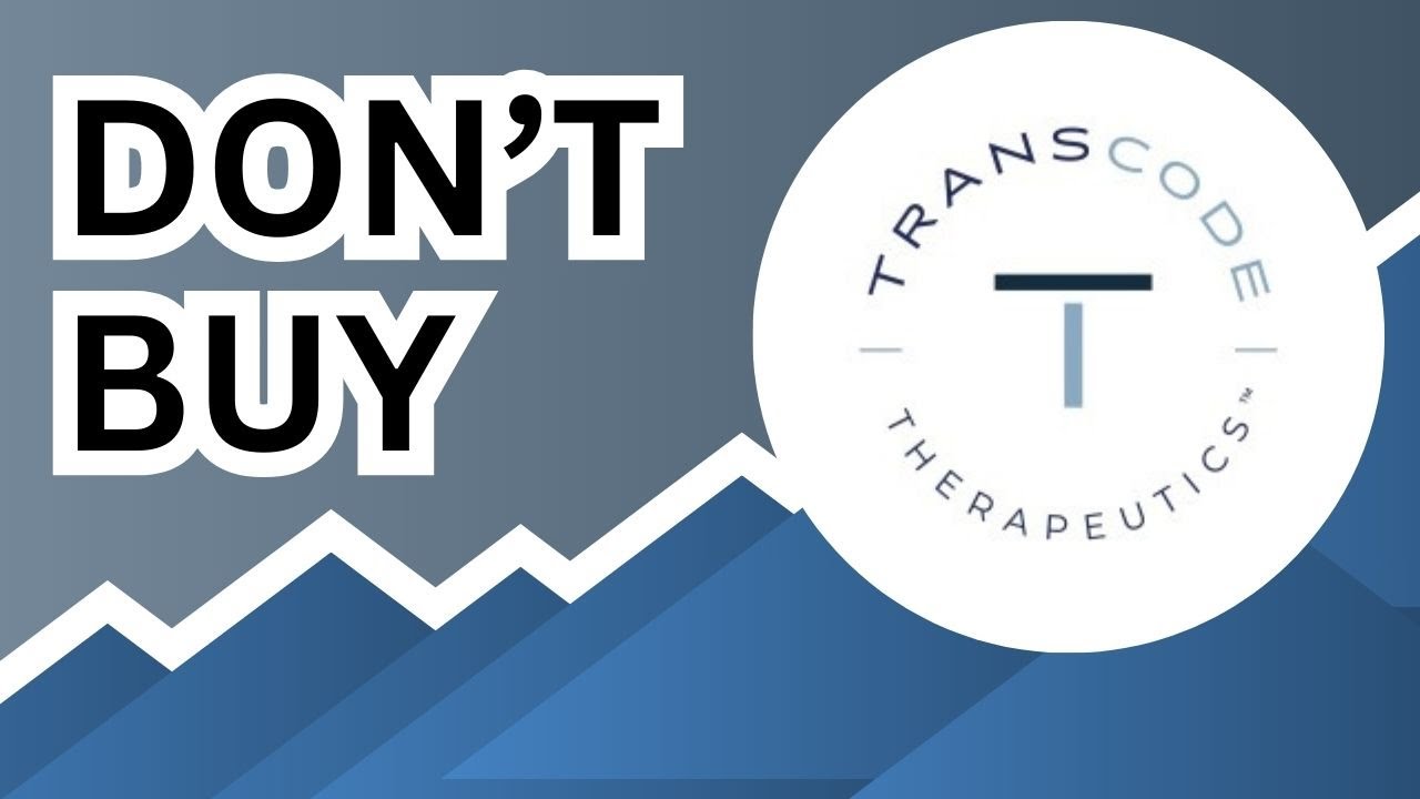 DON'T BUY TransCode Therapeutics Stock (Until You Watch This Analysis ...