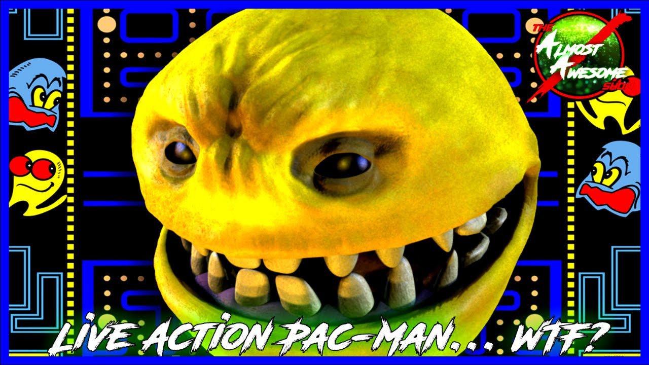 Live Action PAC-MAN Movie in the Works! - Almost Awesome Bits - YouTube