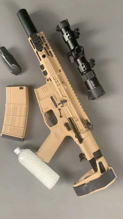 SLR 5x Aim #wargame #gelblaster #nerfsniper #nerftoys #outdoorfun #airsoft #toyguns #nerfguns # ...