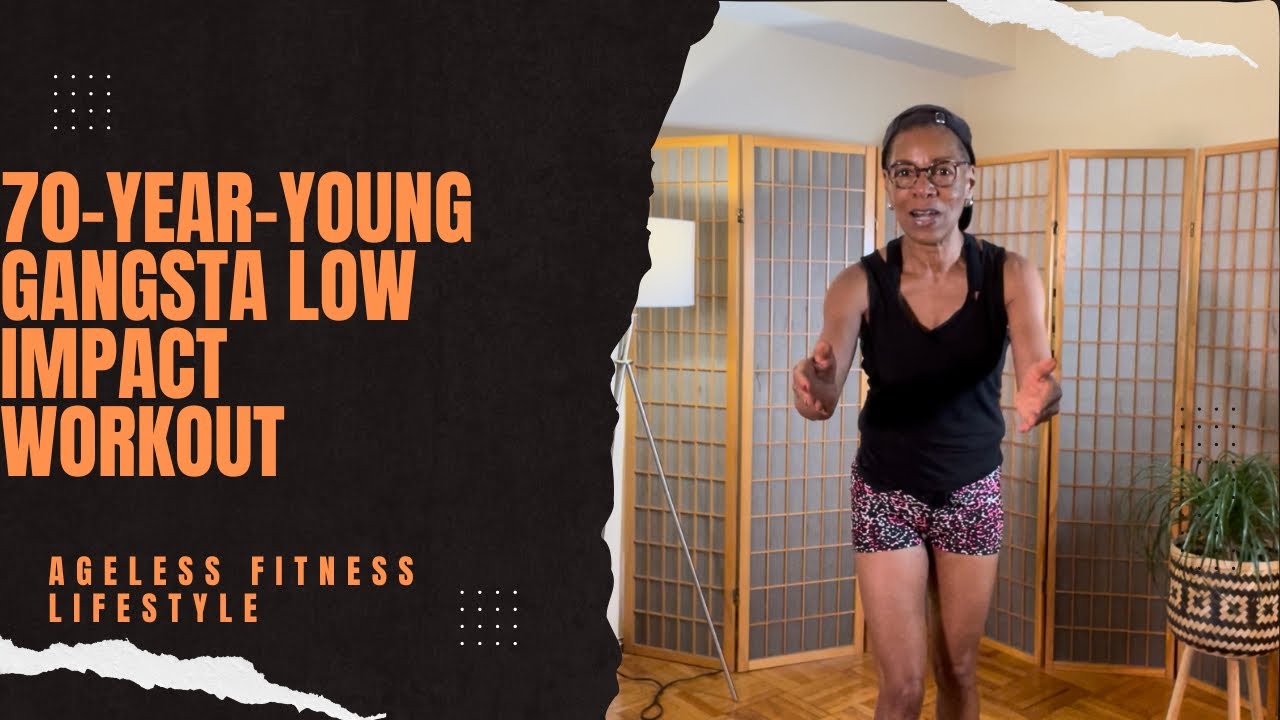 70-Year-Young Gangsta Low Impact Workout #paulineadeleke # ...