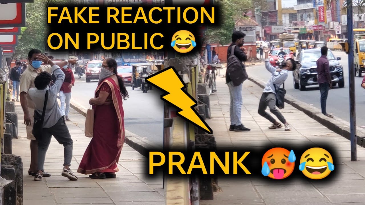 FAKE REACTION PRANK ON PUBLIC🔥😹|MALAYALAM PRANKS|പണി പാളി GUYS🥵|MALLU ...