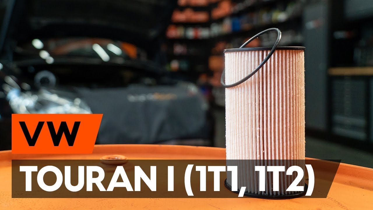 Πώς αντικαθιστούμε φιλτρο καυσιμου σε VW TOURAN 1 (1T1, 1T2) [ΟΔΗΓΊΕΣ ...