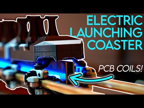 Electromagnetic Launched Rollercoaster! [LSM]
