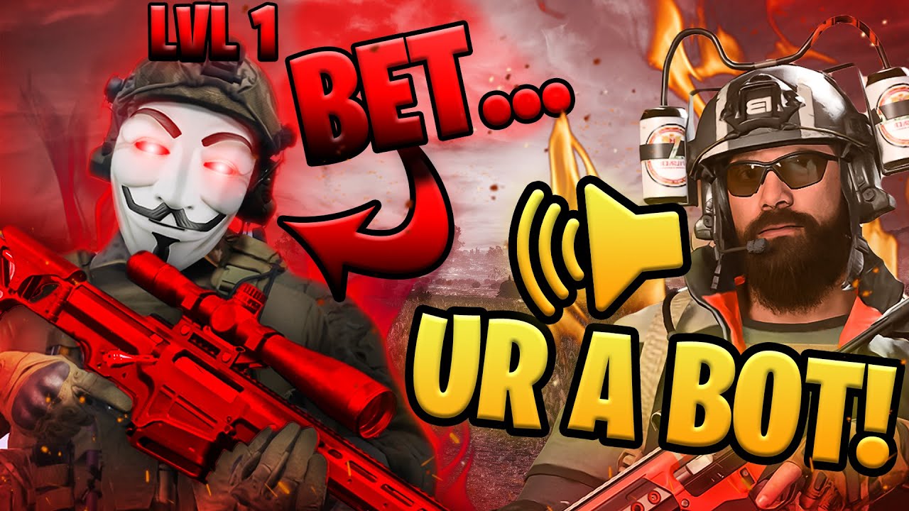 Acting Like A Bot Then Popping Off With A SNIPER! - YouTube