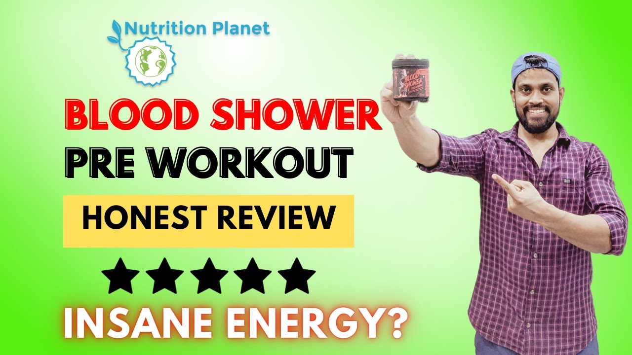 Blood Shower Pre Workout Unboxing & Honest Review | Does It Really Work ...