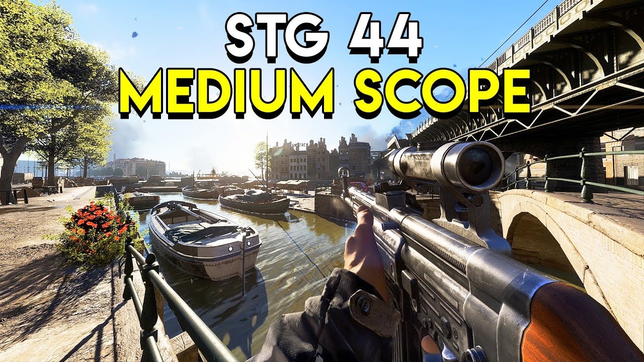 The STG Medium Scope is Good! - Battlefield 5 - YouTube