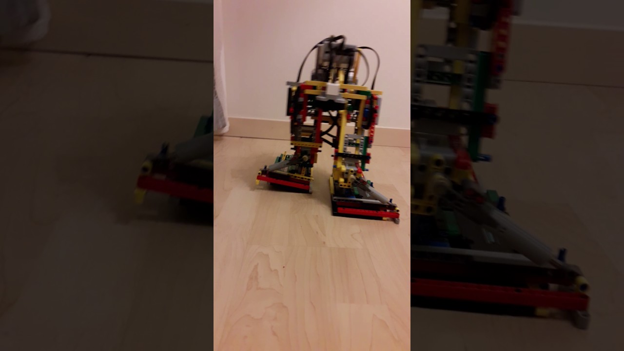 Lego mindstorms ev3 biped walker - YouTube