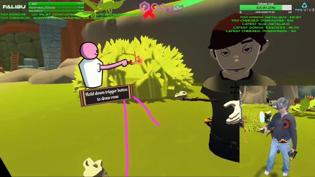 Highlight: OrbusVR: Reborn (VR MMORPG) | Mixed Reality Live Stream ...