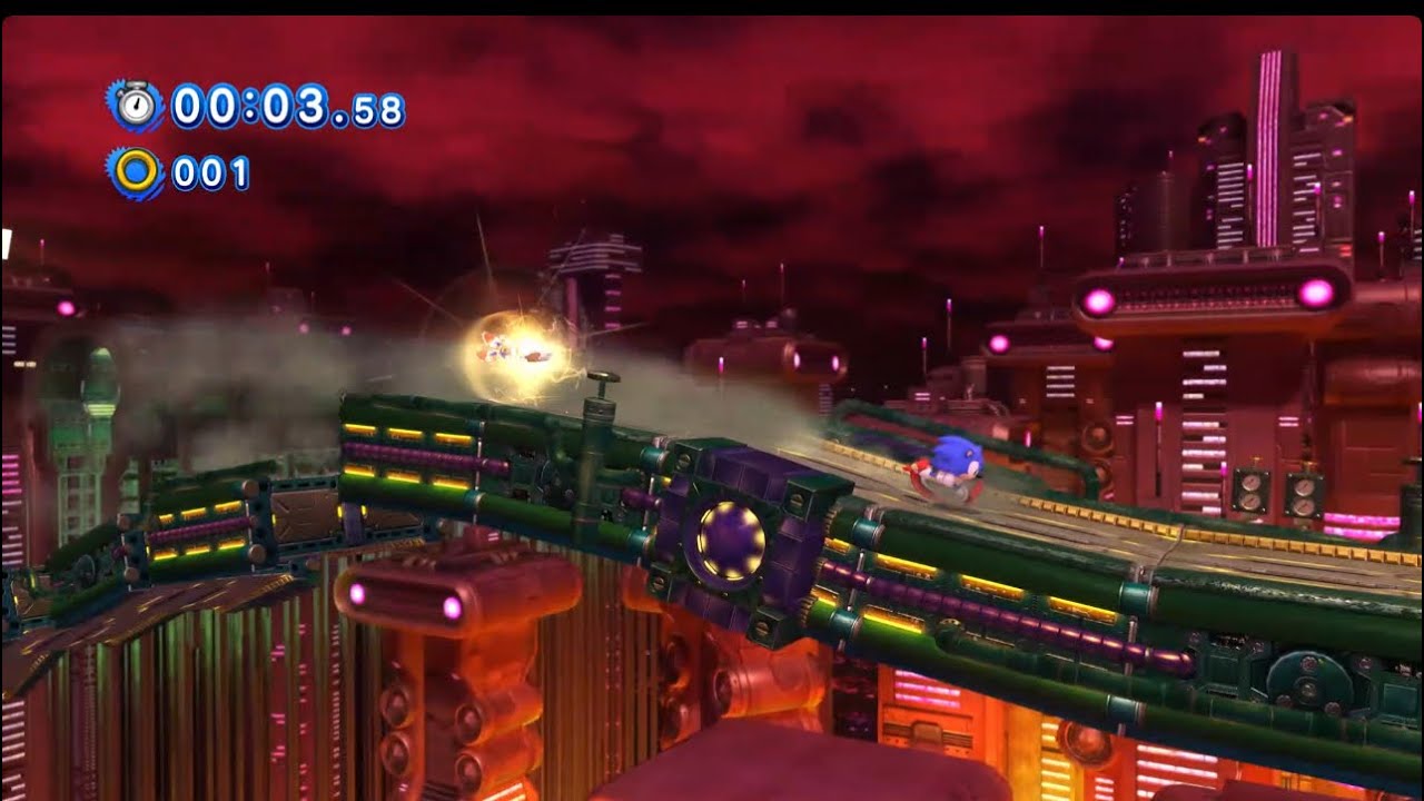 Classic Metal Sonic Boss Fight Speed Run (HARD) - YouTube