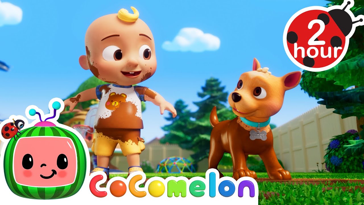 JJ & Bingo GET MESSY in the Mud! + MORE | 2 HOURS of CoComelon Kids ...