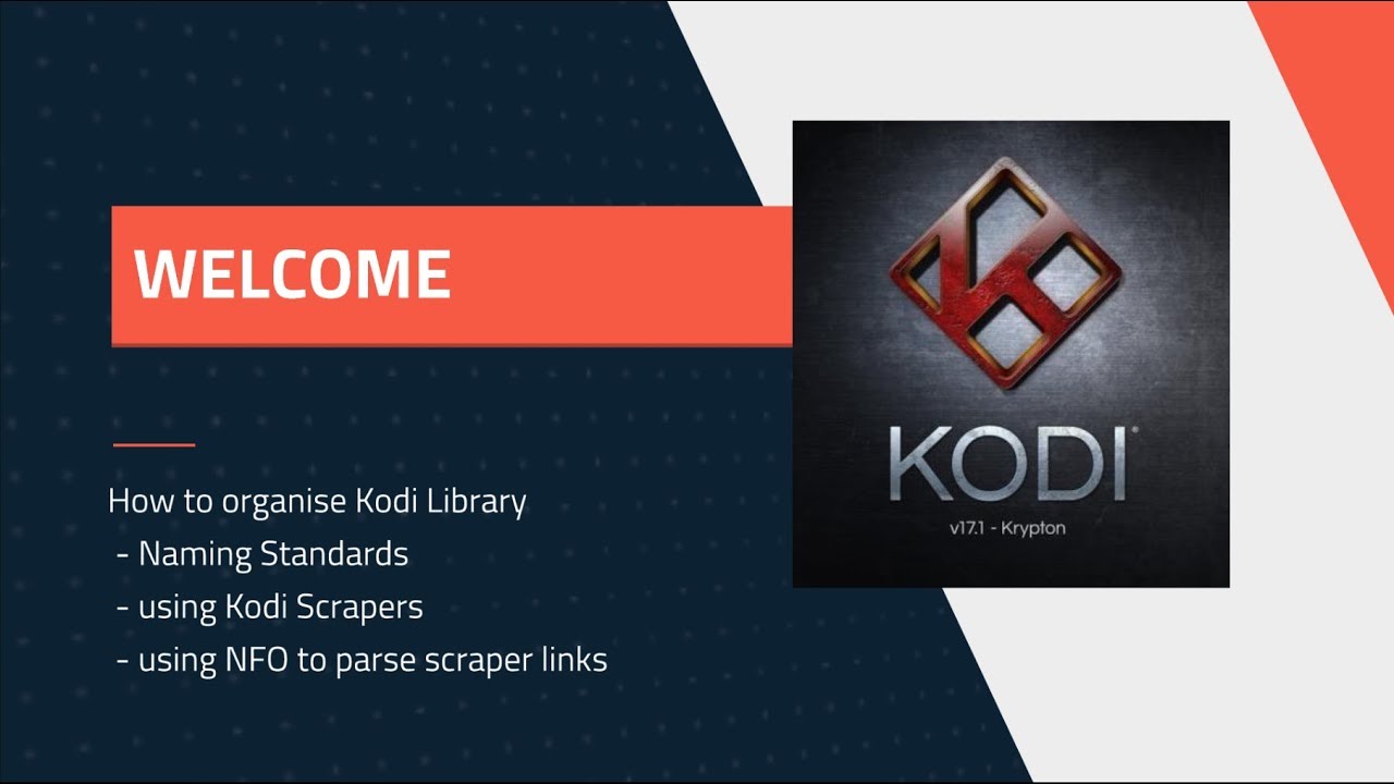 How to Organise Kodi Library for Scraping - YouTube