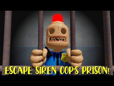 Escaping to siren 🚨 cop's prison #gaming #slant gaming #roblox - YouTube