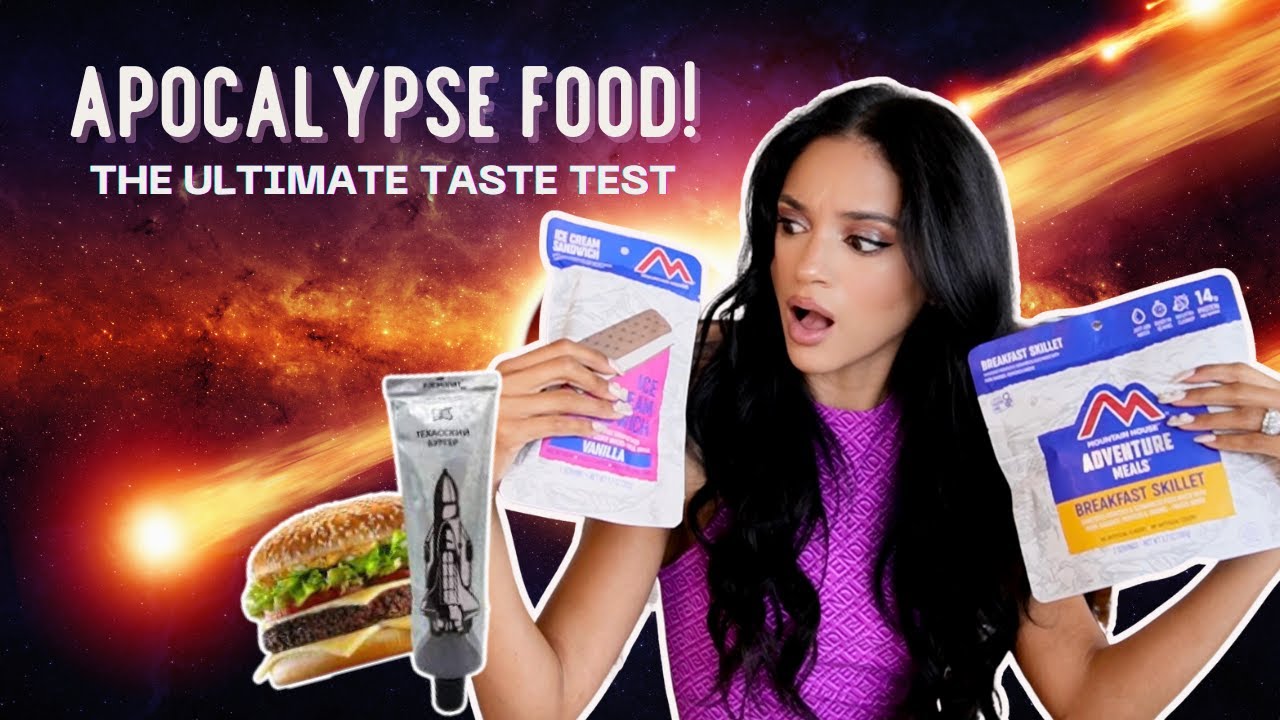 RUTHLESS REVIEW OF APOCALYPTIC FOOD | Freeze Dried & Space Meals! - YouTube