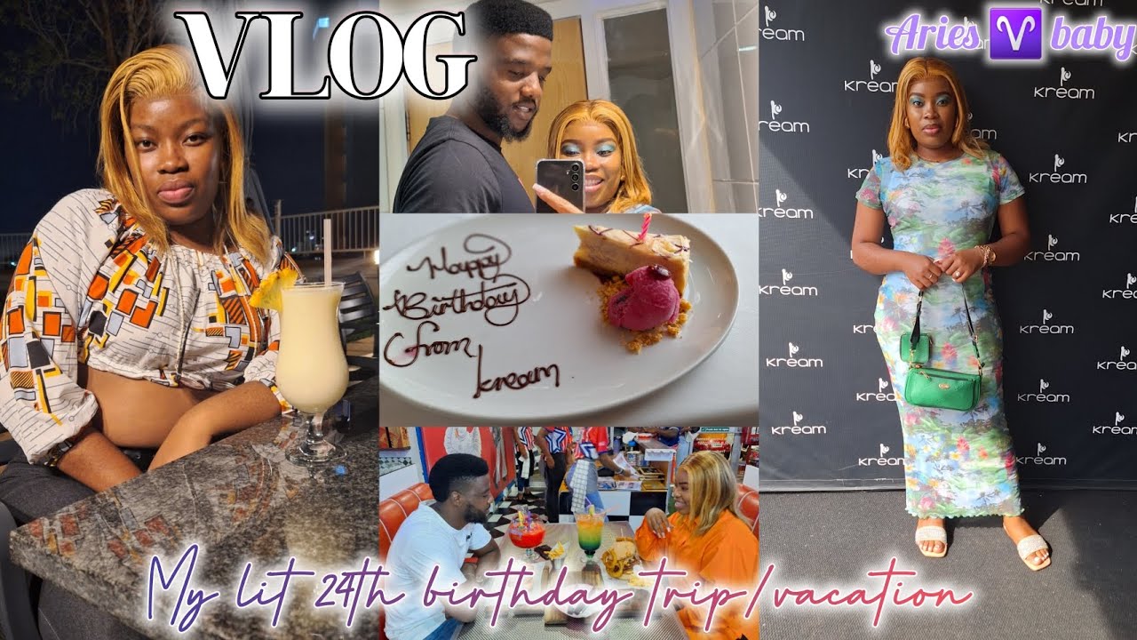Birthday VLOG: RH Hotel, Kream, Europa & MORE. #vlog #birthdayvlog birthday Reaah M - YouTube