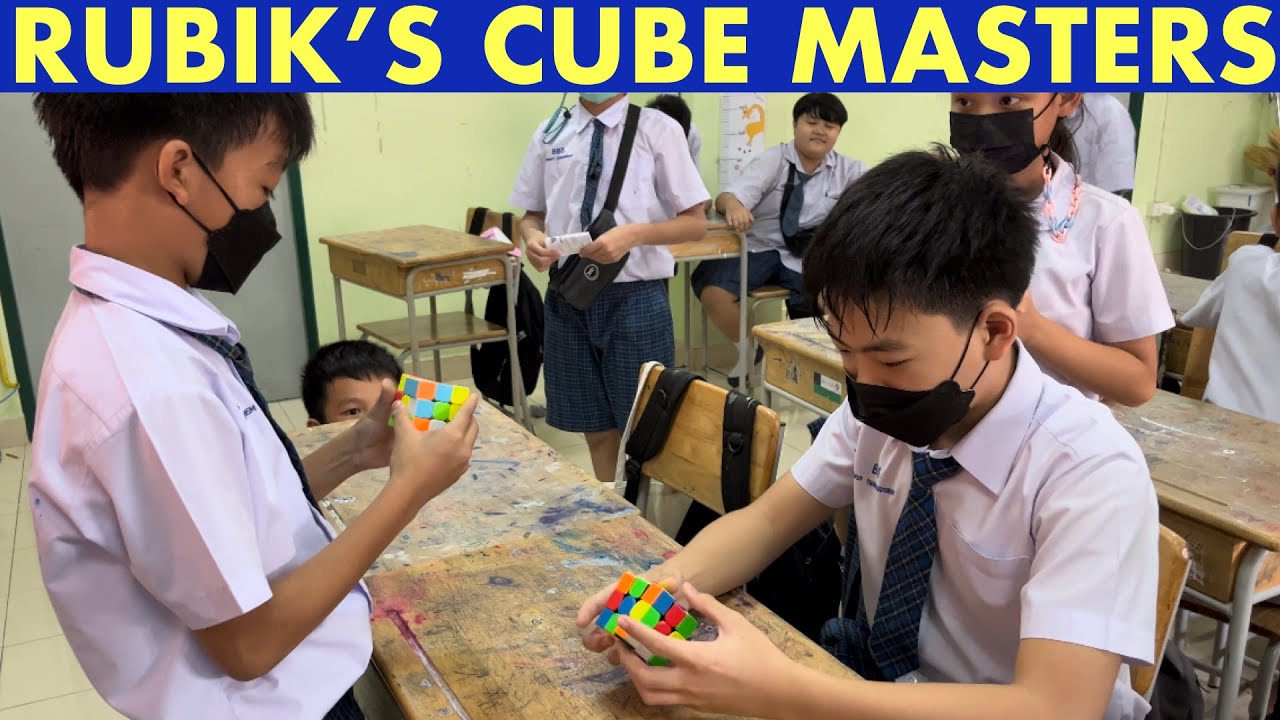 RUBIK’S CUBE MASTERS | Solving Rubik’s Cube in a MINUTE | Kru Minah - YouTube