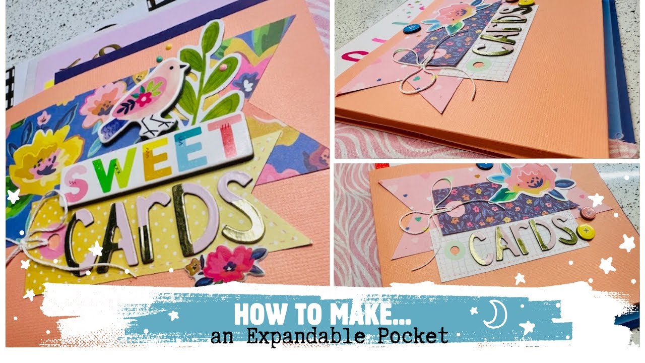 HOW TO MAKE AN EXPANDABLE POCKET - YouTube