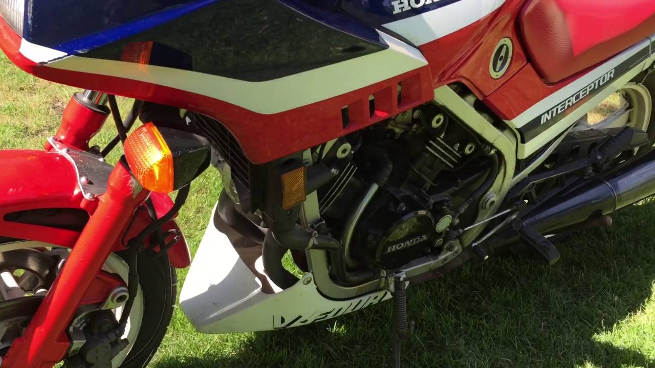 1986 Honda Interceptor Part 2 - YouTube
