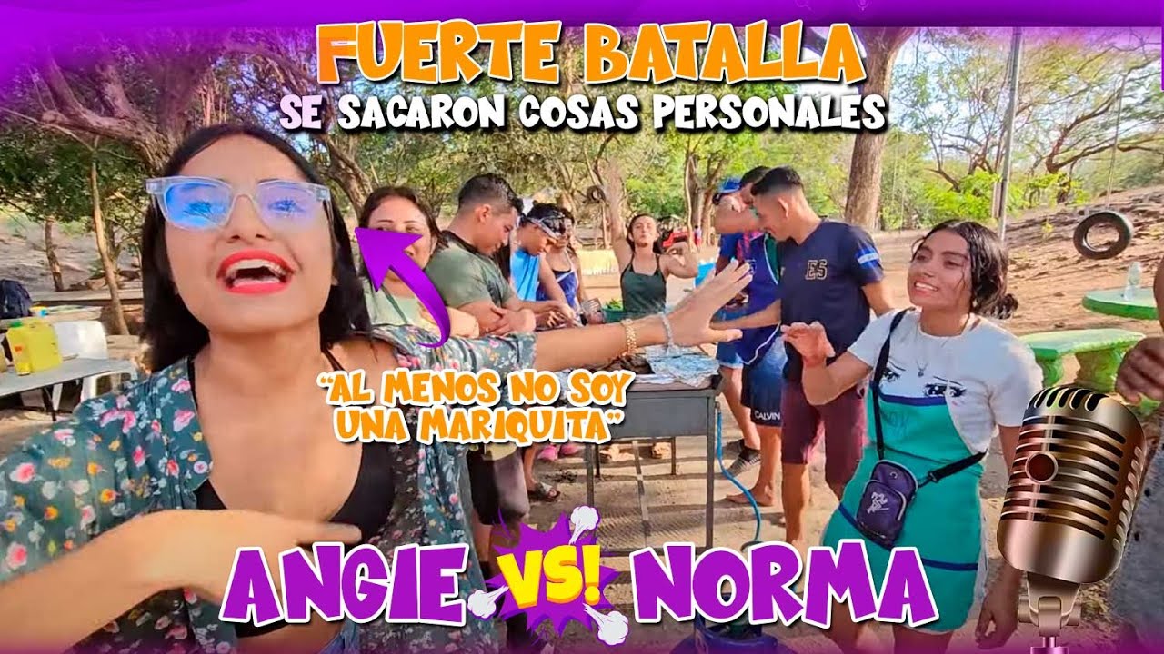 ANGIE Y NORMA se traían ganas y se sacaron los trapos al sol. Norma se ...