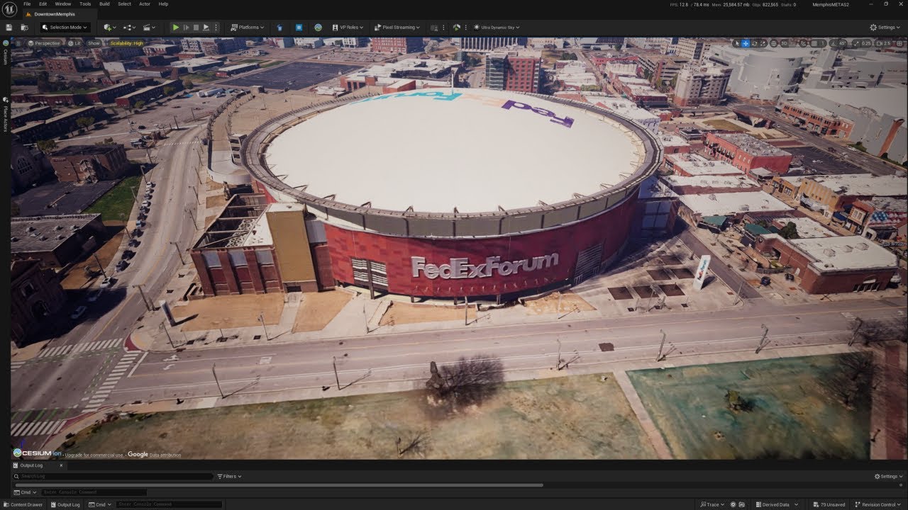 Unreal Engine 5 Photogrammetry Grey Boxing Level Design [FedEx Forum ...