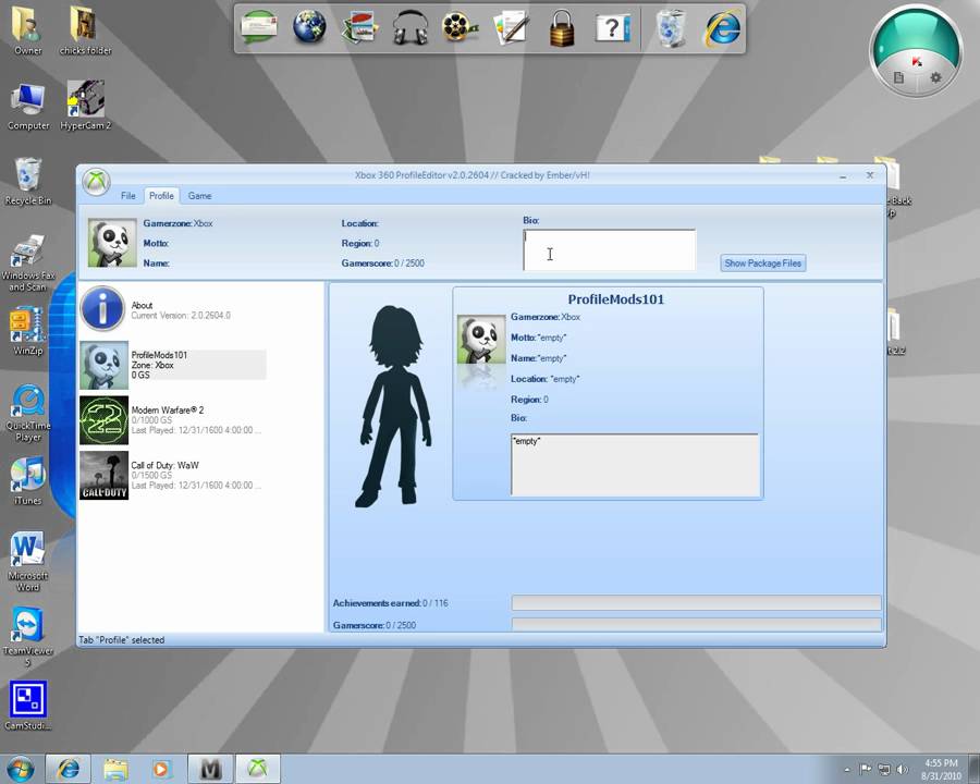 How to Mod Your Xbox 360 Gamerscore (Flash Drive) +Voice - YouTube