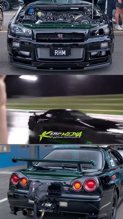 this is the world's quickest manual Nissan R34 GT-R. 7.64 @ 192mph #gtrs #r34 #fastlife - YouTube