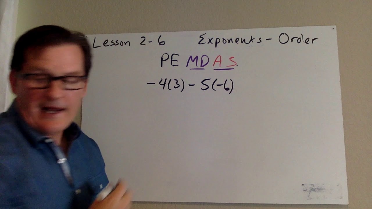 Applied Algebra Lesson 2-6 - YouTube