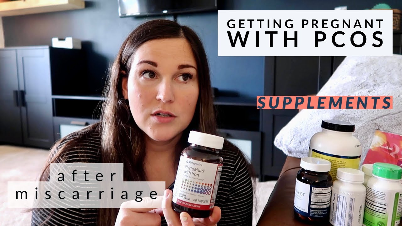 How I got pregnant NATURALLY with PCOS with baby #2! [supplementation ...