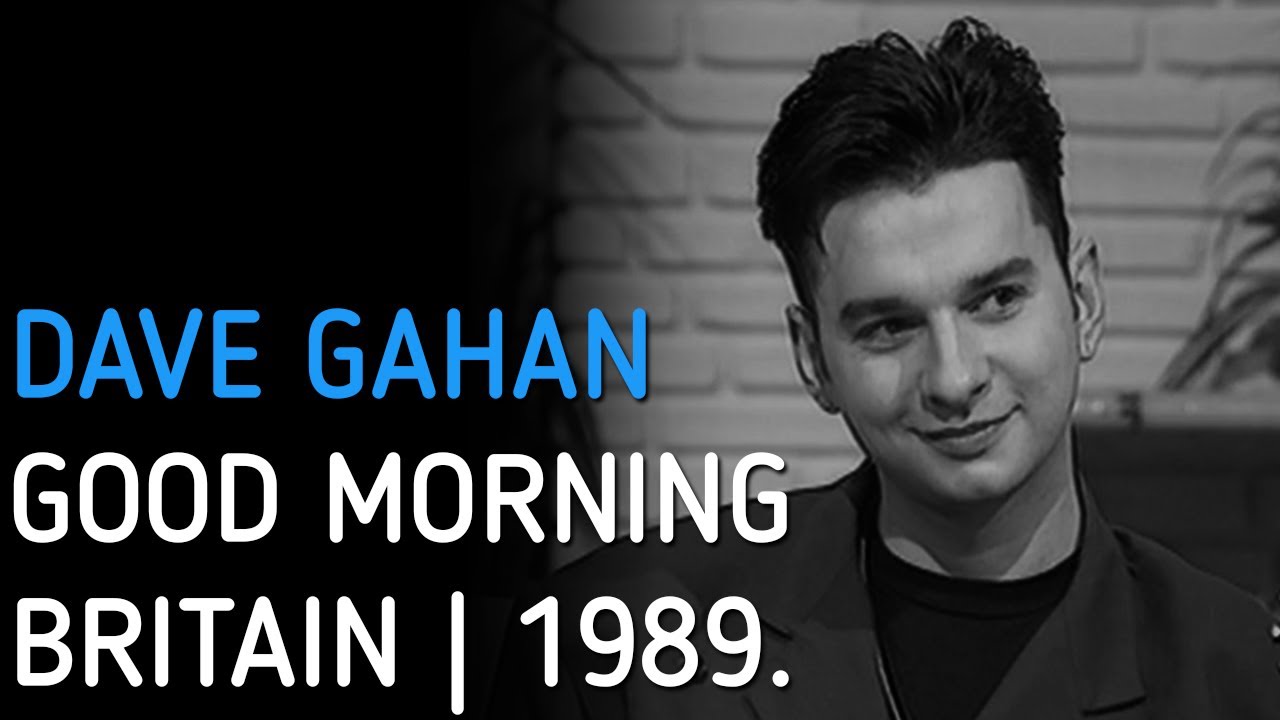 Depeche Mode | Good Morning Britain | Dave Gahan interview | 1989 ...