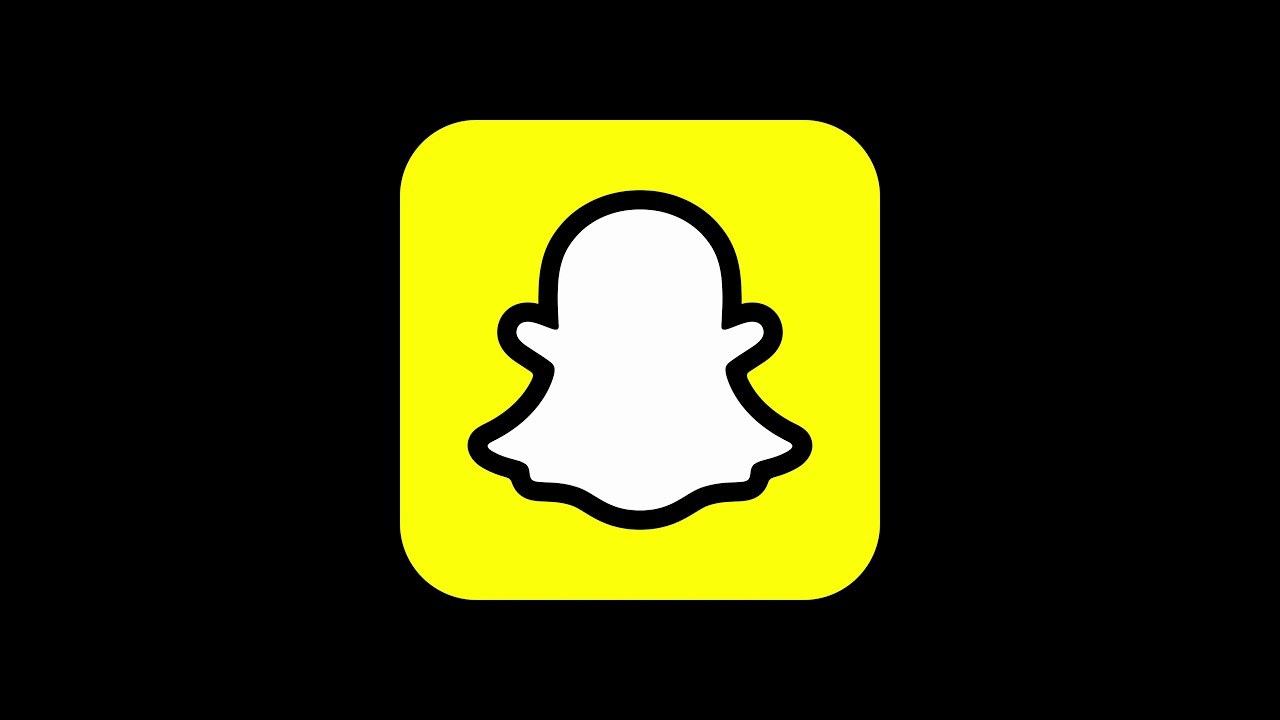 Snapchat Logo Black
