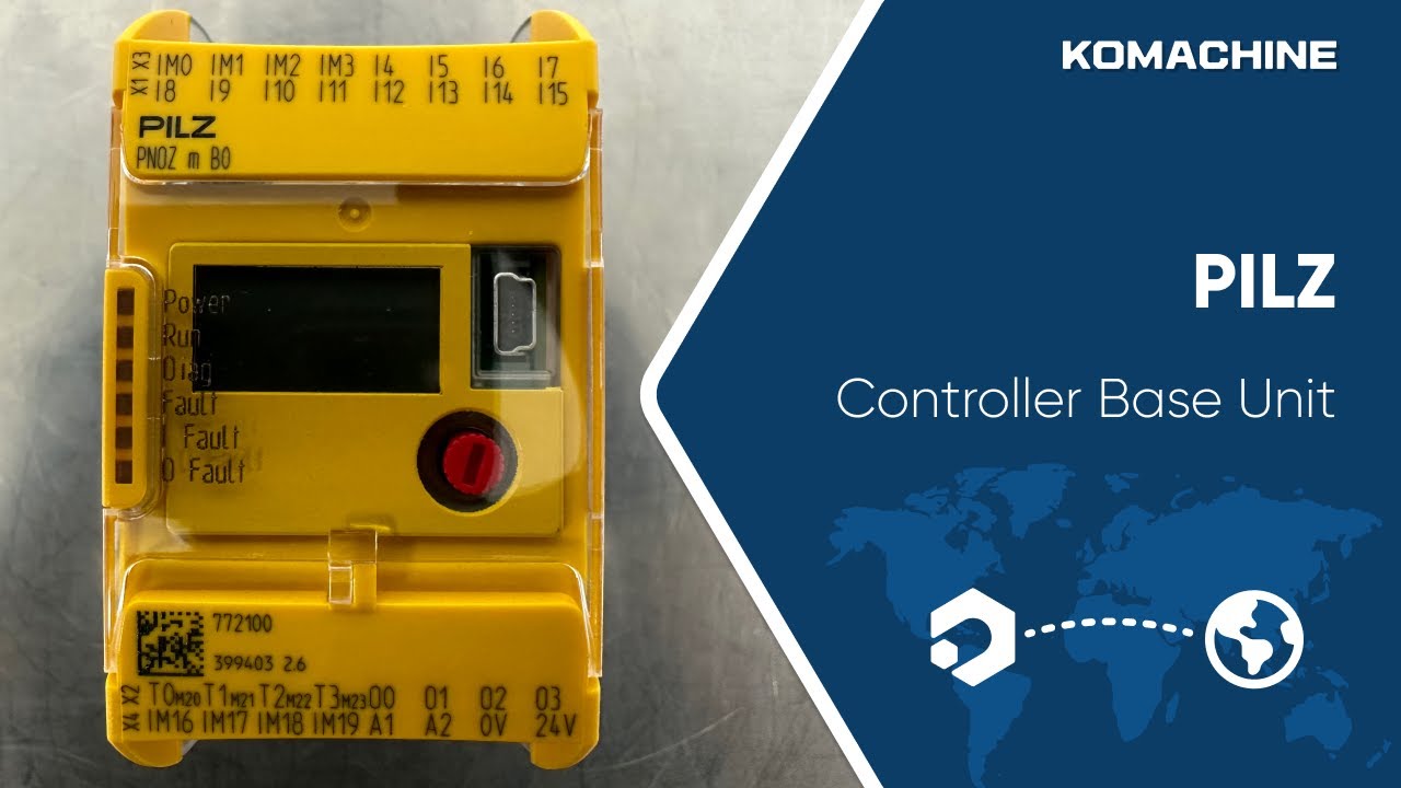 PILZ / Controller Base Unit (PNOZ m B0) / INV-03105 - YouTube