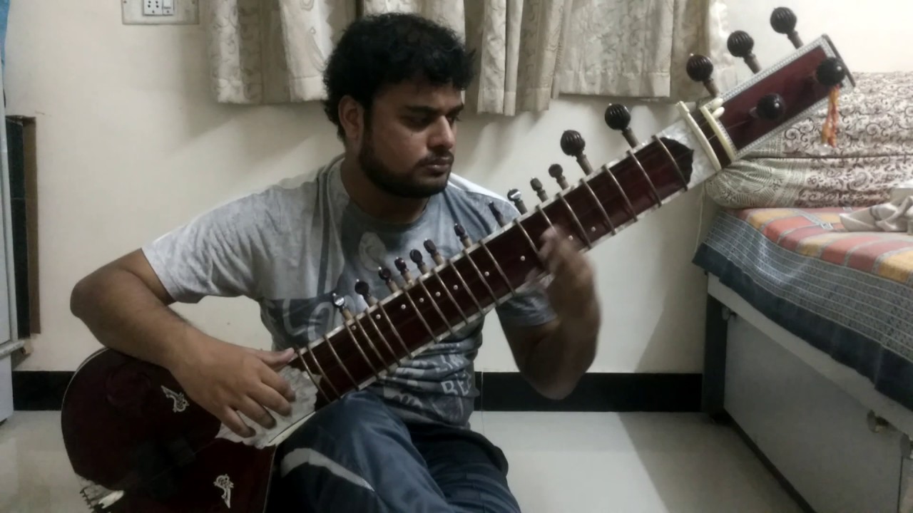 Mewati Gurukul of Sitar- Raag Kafi by Varad Naik - YouTube
